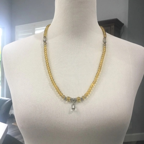 Jewelry | Gold Silver Stretch Necklace | Poshmark